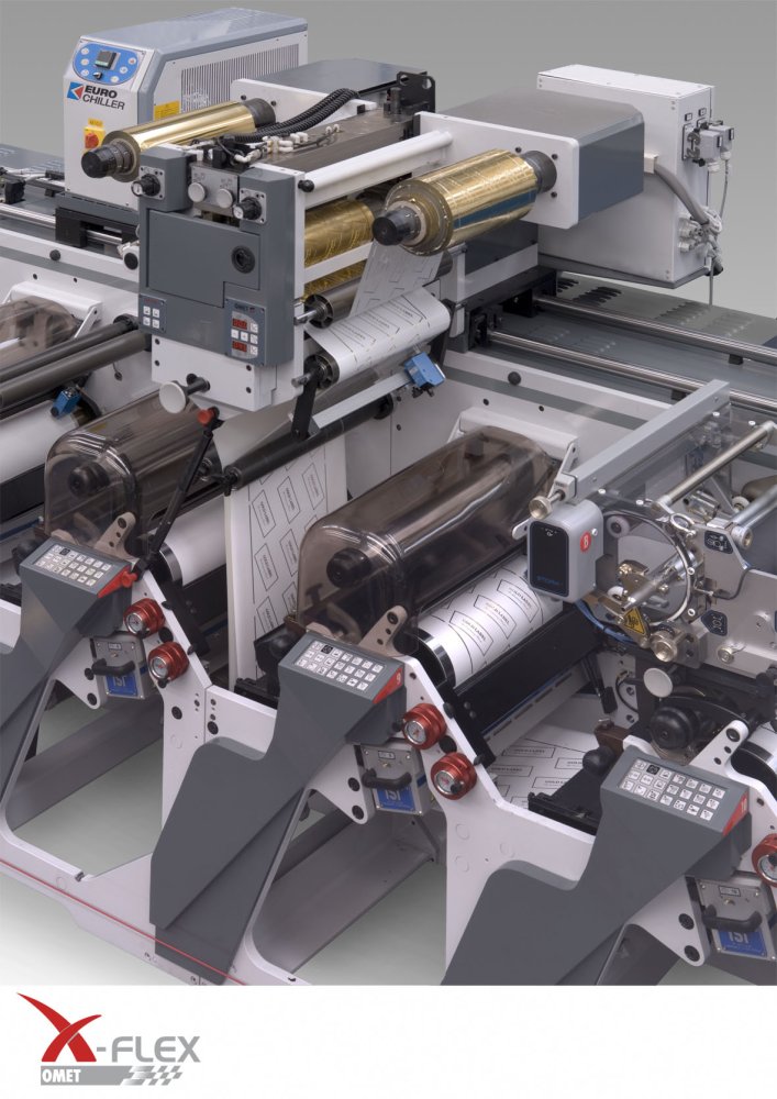Omet unveils hotfoil unit for X-Flex press | Labels & Labeling