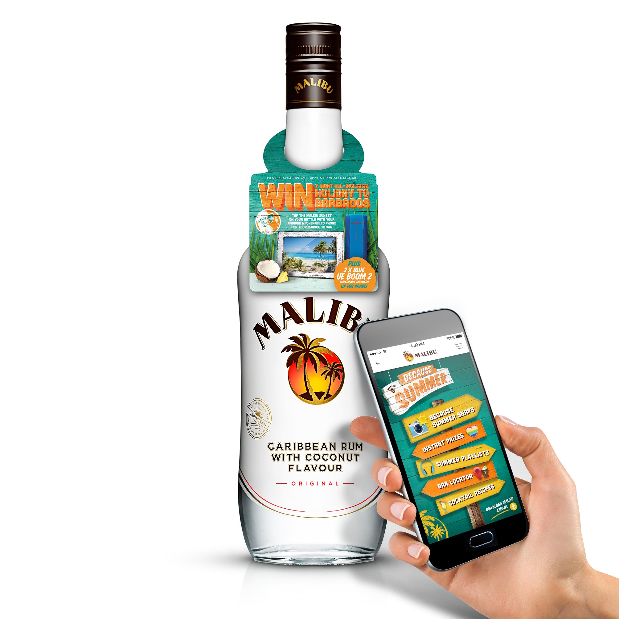 Malibu launches smart bottle to build consumer loyalty | Labels & Labeling