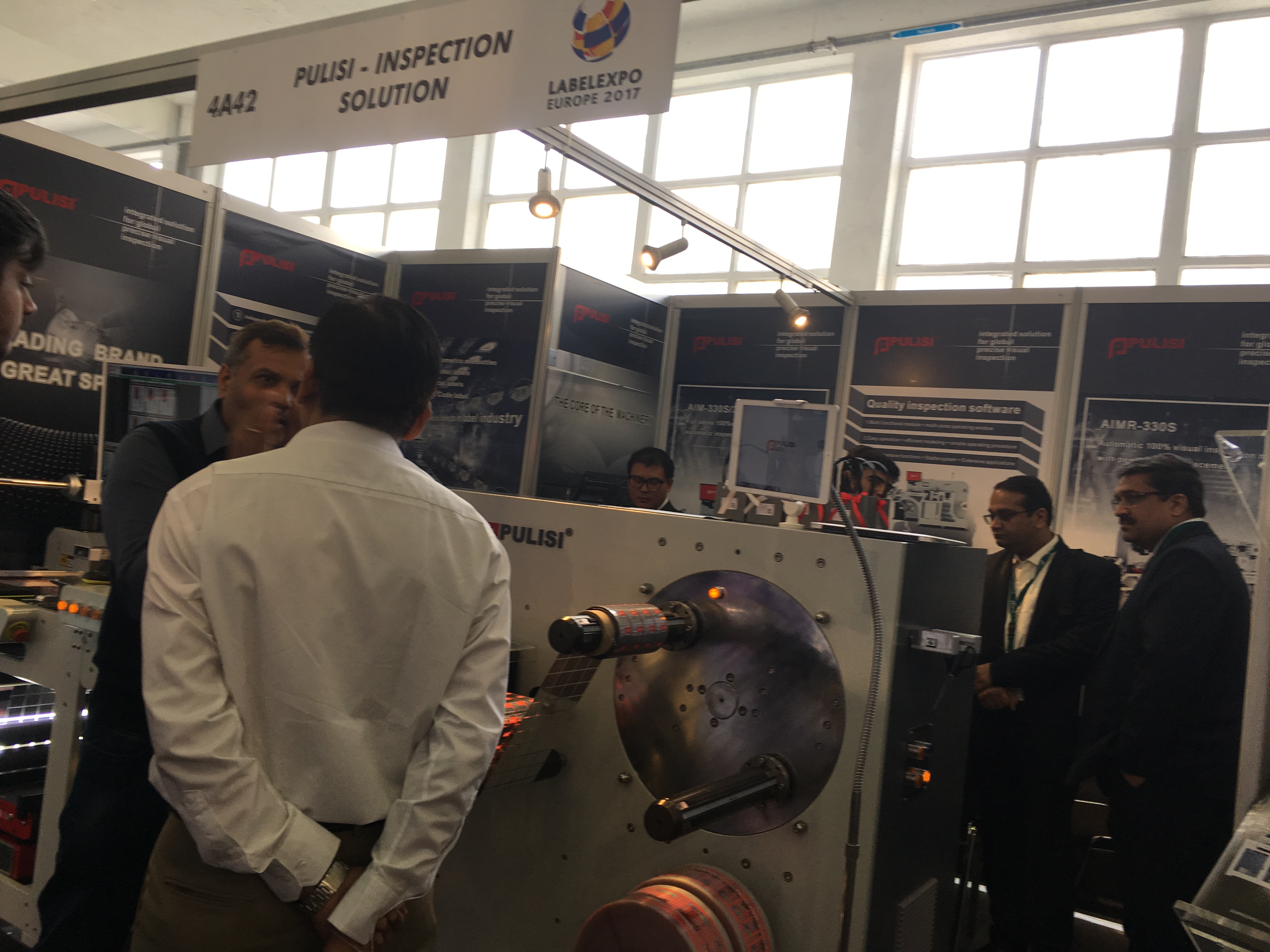 Pulisi launches new inspection rewinder at Labelexpo | Labels & Labeling
