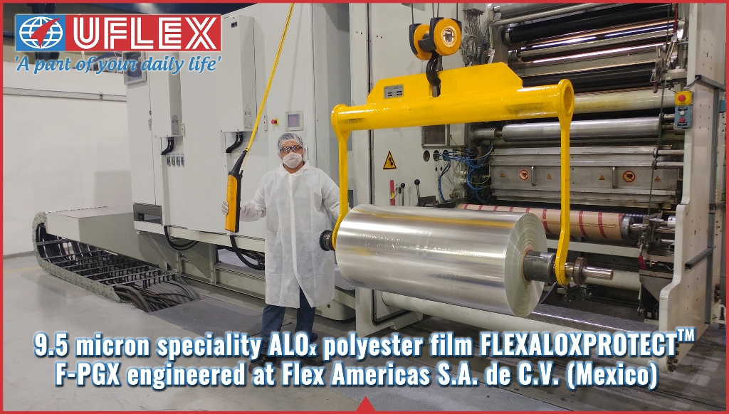 Uflex engineers thinnest PET ALOx film | Labels & Labeling