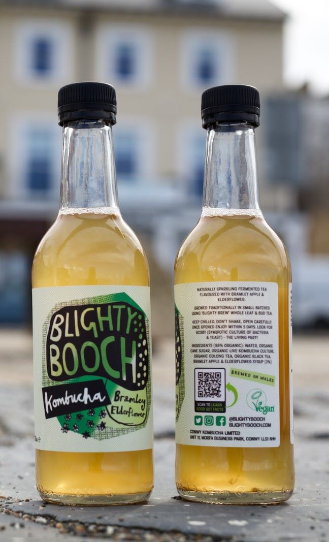 Blighty Booch adds QR code on labels with Polytag | Labels & Labeling
