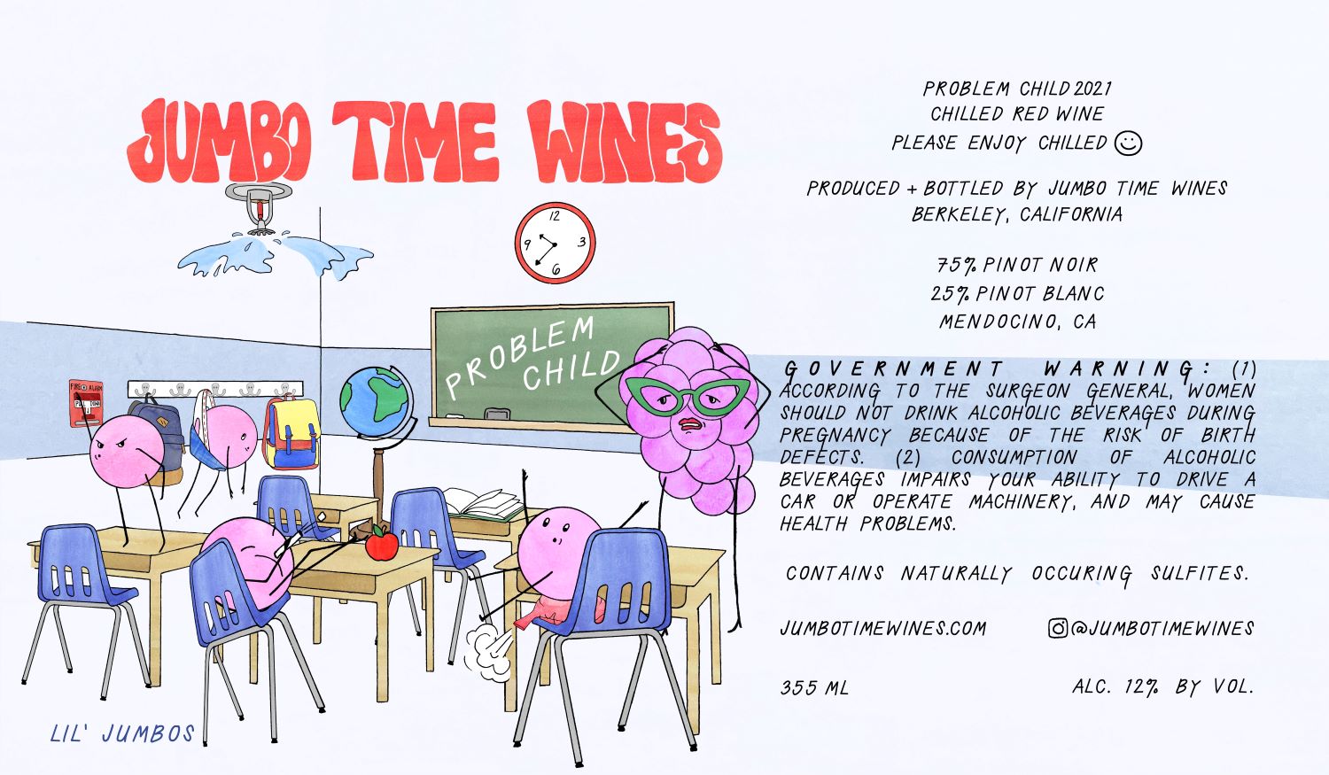 Jumbo Time Wines takes a playfully experimental approach | Labels ...