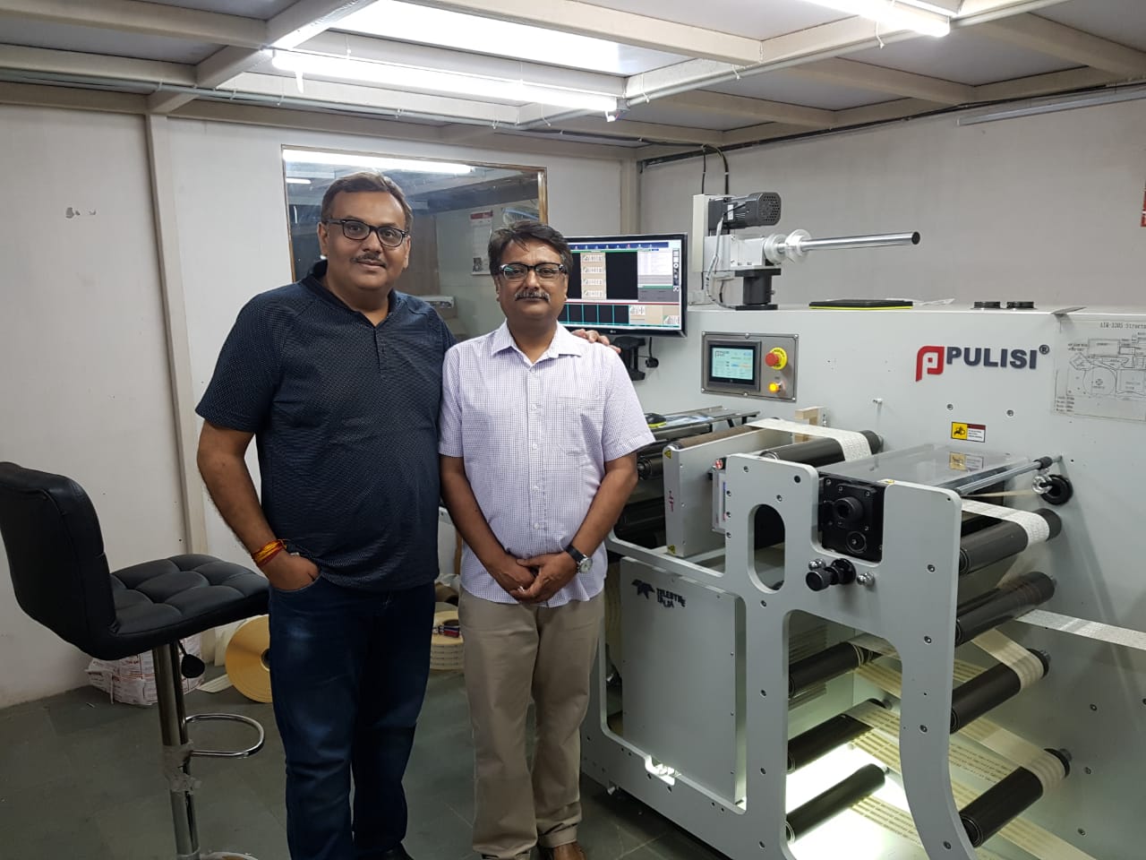 Dual Pulisi installations in Ahmedabad | Labels & Labeling