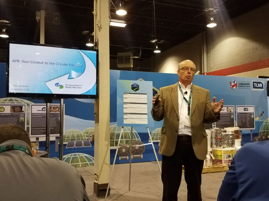 Association of Plastic Recyclers presents on circular economy | Labels ...