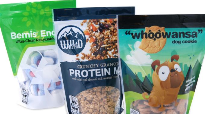 Bemis launches clear, recyclable stand-up pouch packaging | Labels ...