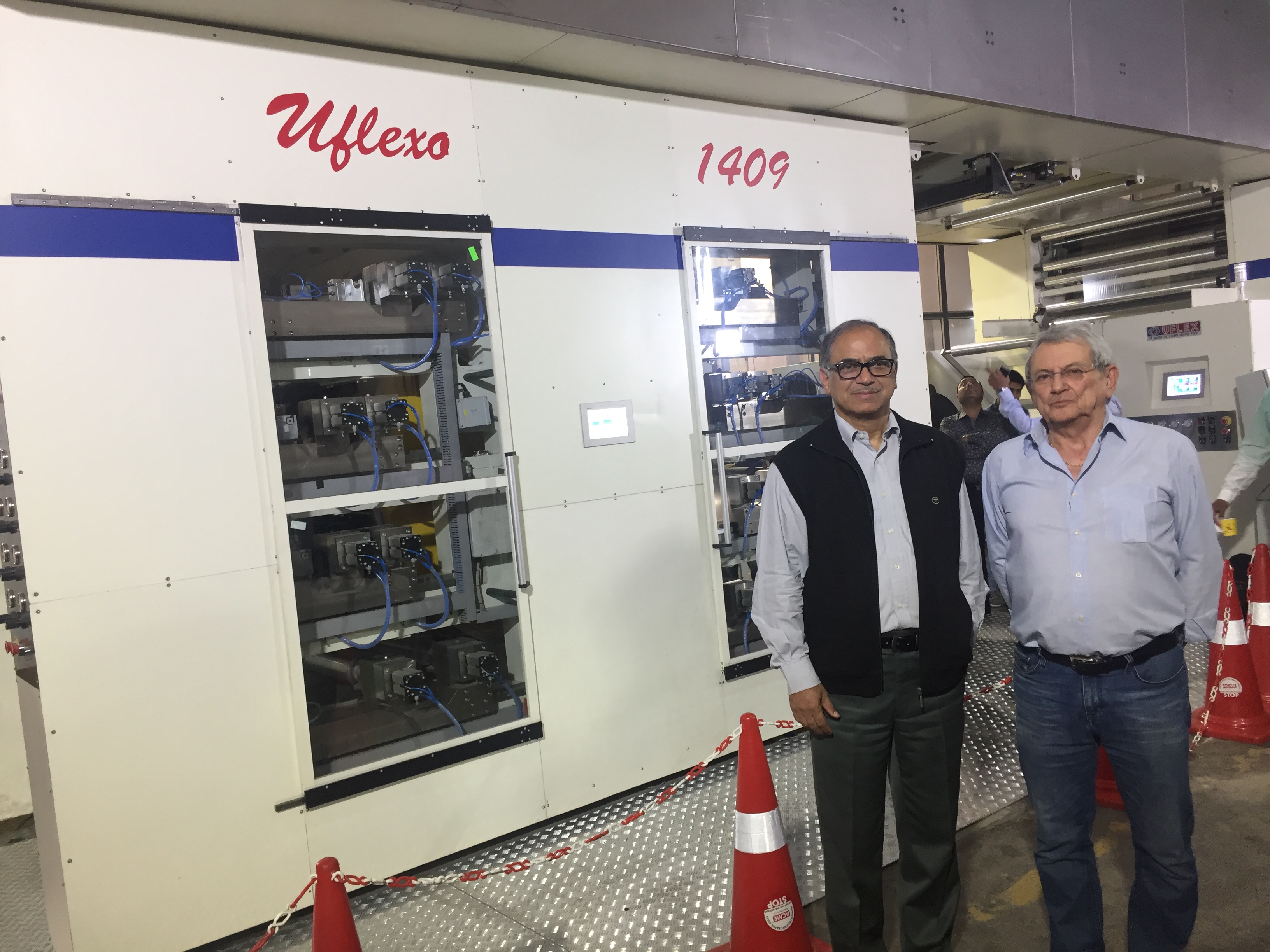 Uflex launches gearless CI flexo press | Labels & Labeling