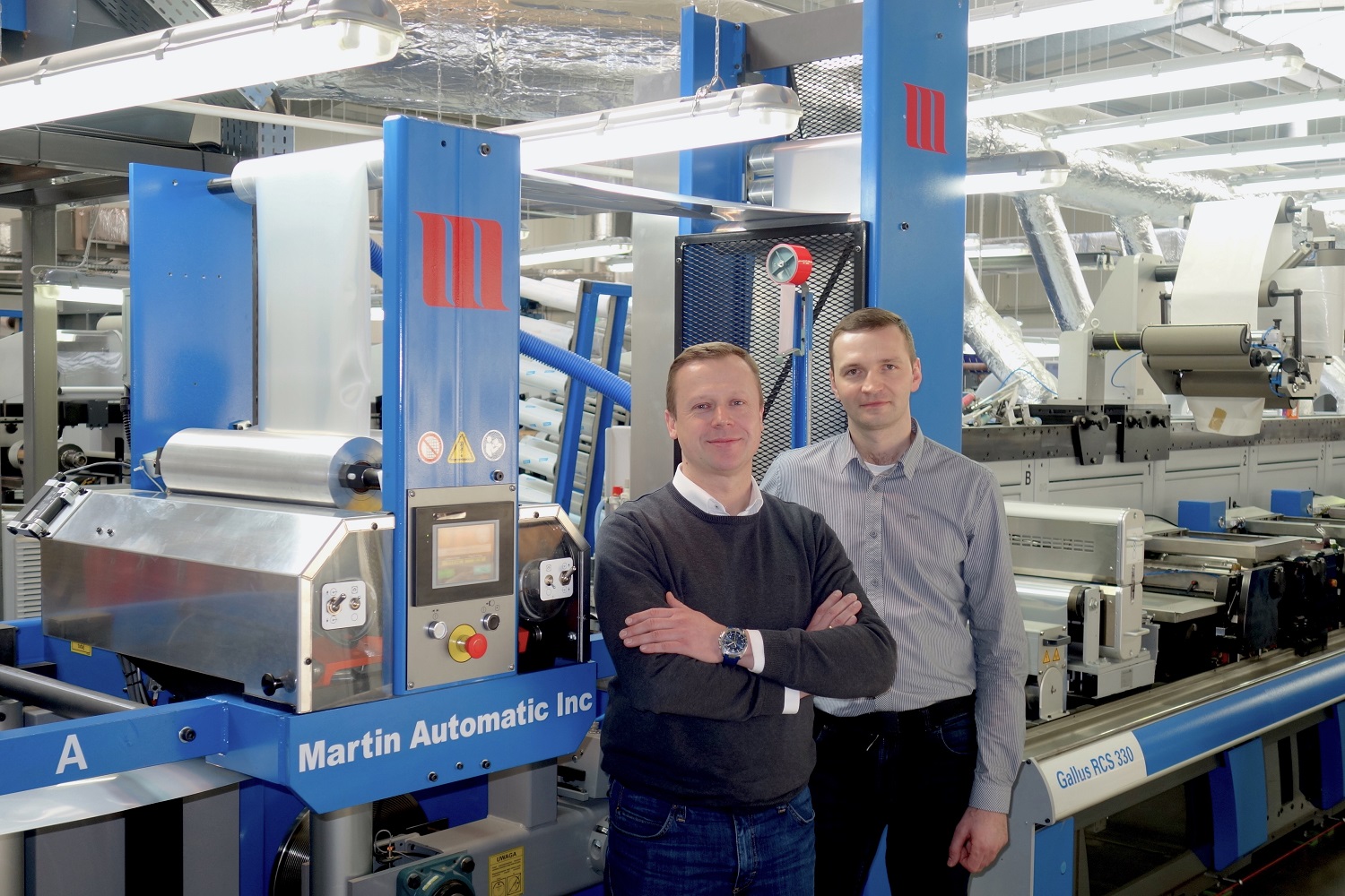 Mal-Pol boosts productivity on Gallus RCS 330 with Martin Automatic ...