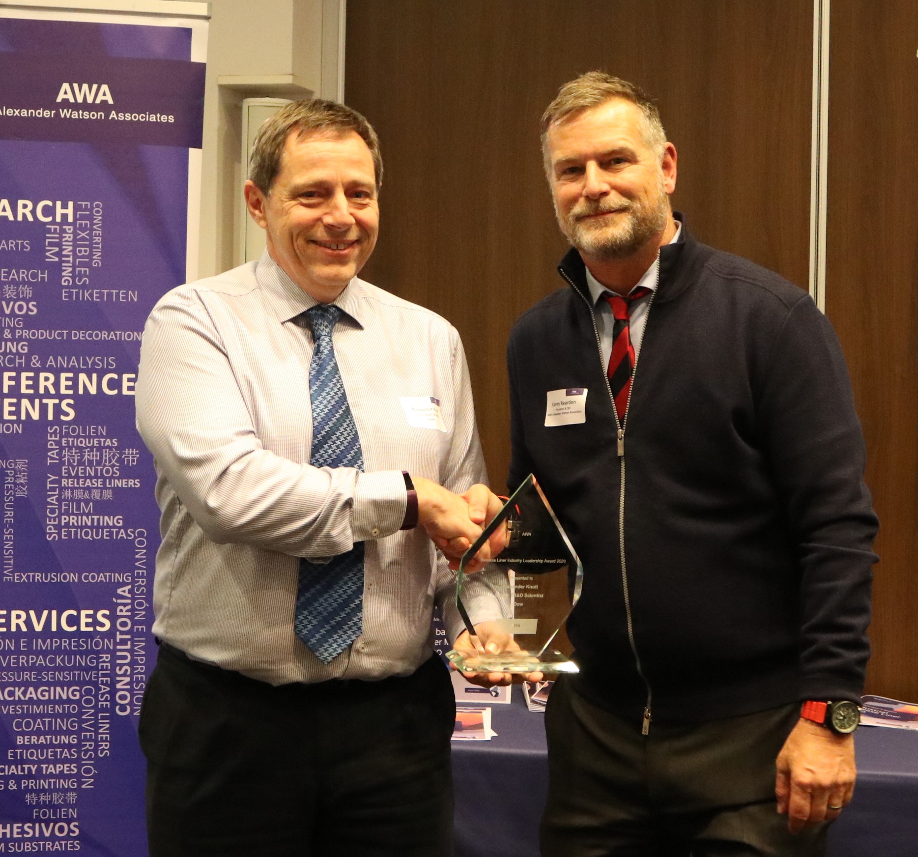 Dow Corning’s Alex Knott wins AWA award | Labels & Labeling