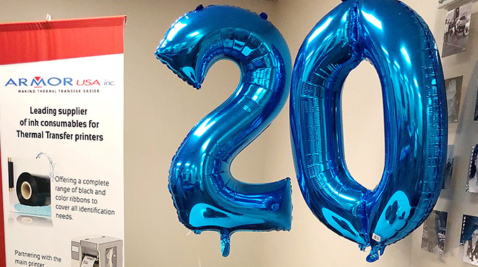 Armor celebrates 20 years in the Americas | Labels & Labeling