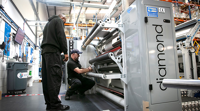 Baker Labels installs two Ashe slitters | Labels & Labeling