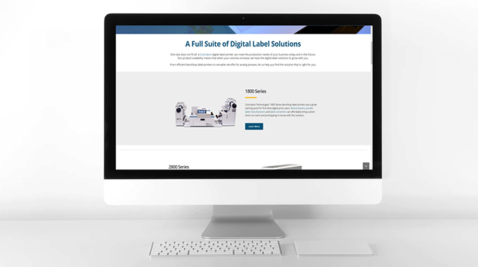 Colordyne Technologies launches new website | Labels & Labeling