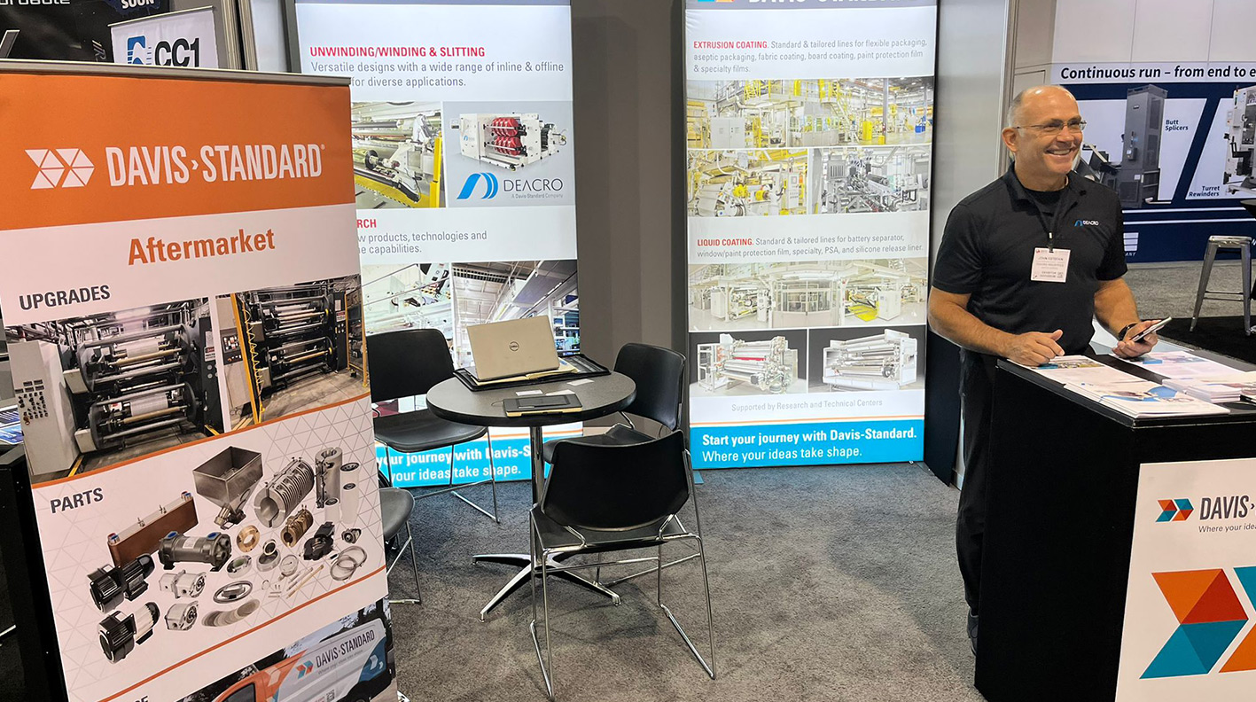 Davis-Standard exhibits extrusion and coating machines | Labels & Labeling