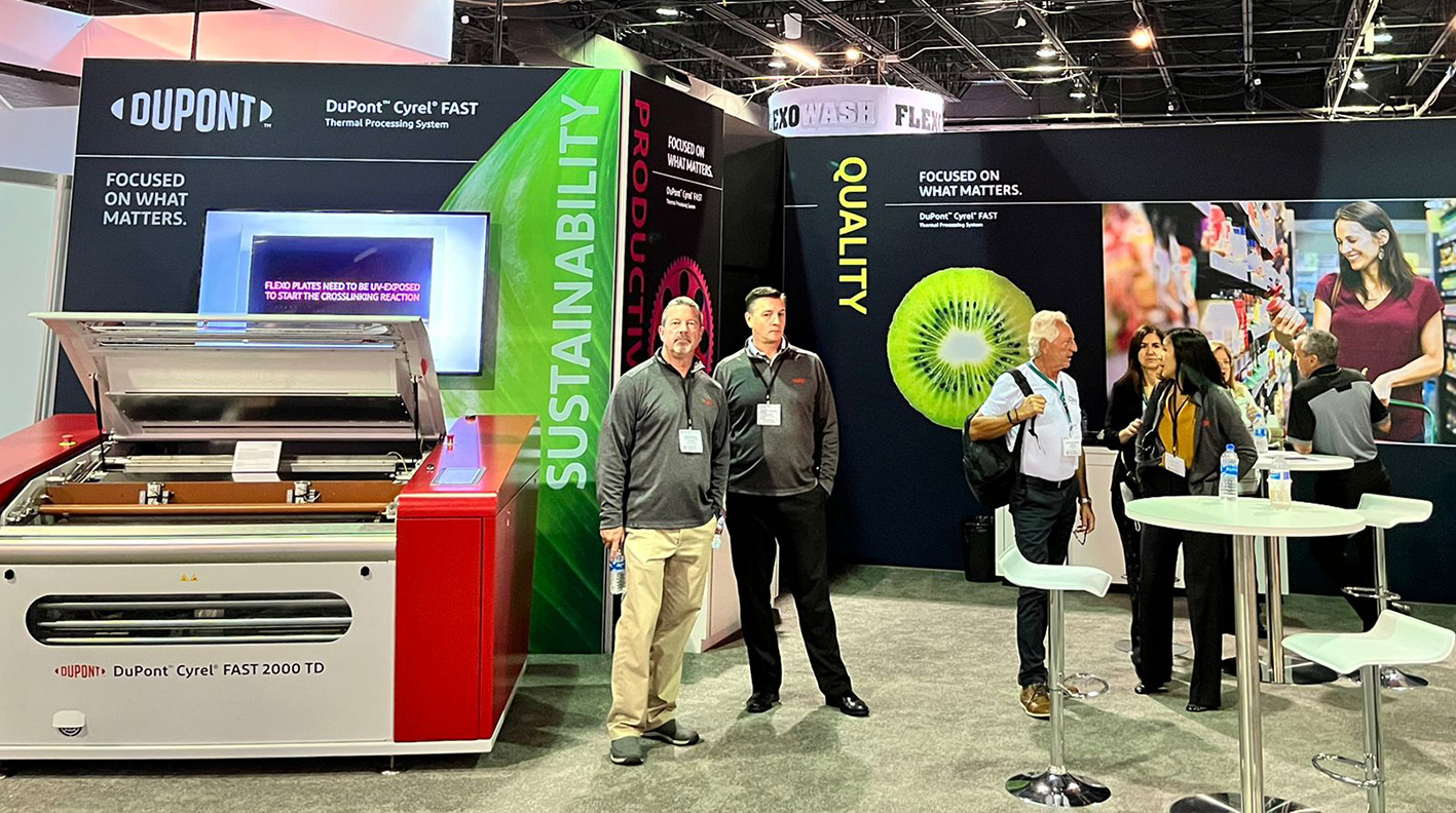 DuPont showcases sustainable flexo printing | Labels & Labeling