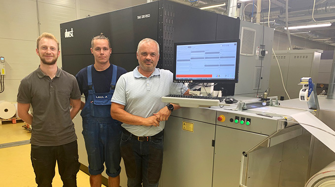 LabelPrint OÜ starts Durst Tau RSCi beta testing | Labels & Labeling