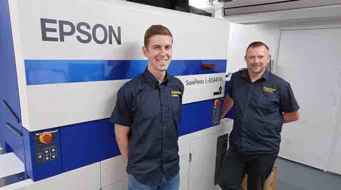 Superfast Labels adds Epson SurePress L-6534VW | Labels & Labeling
