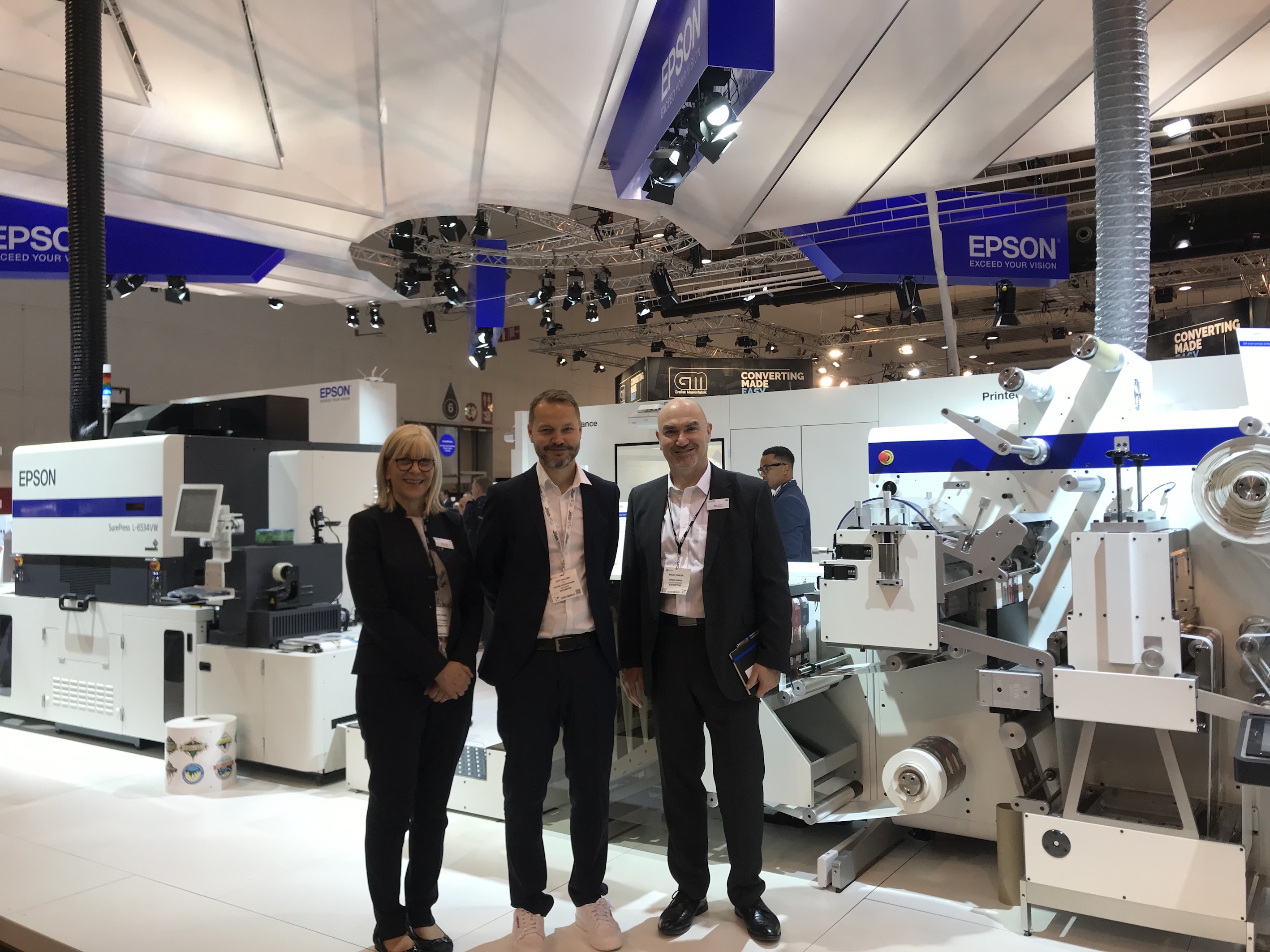 Epson launches inkjet press with in-line GM finishing | Labels & Labeling