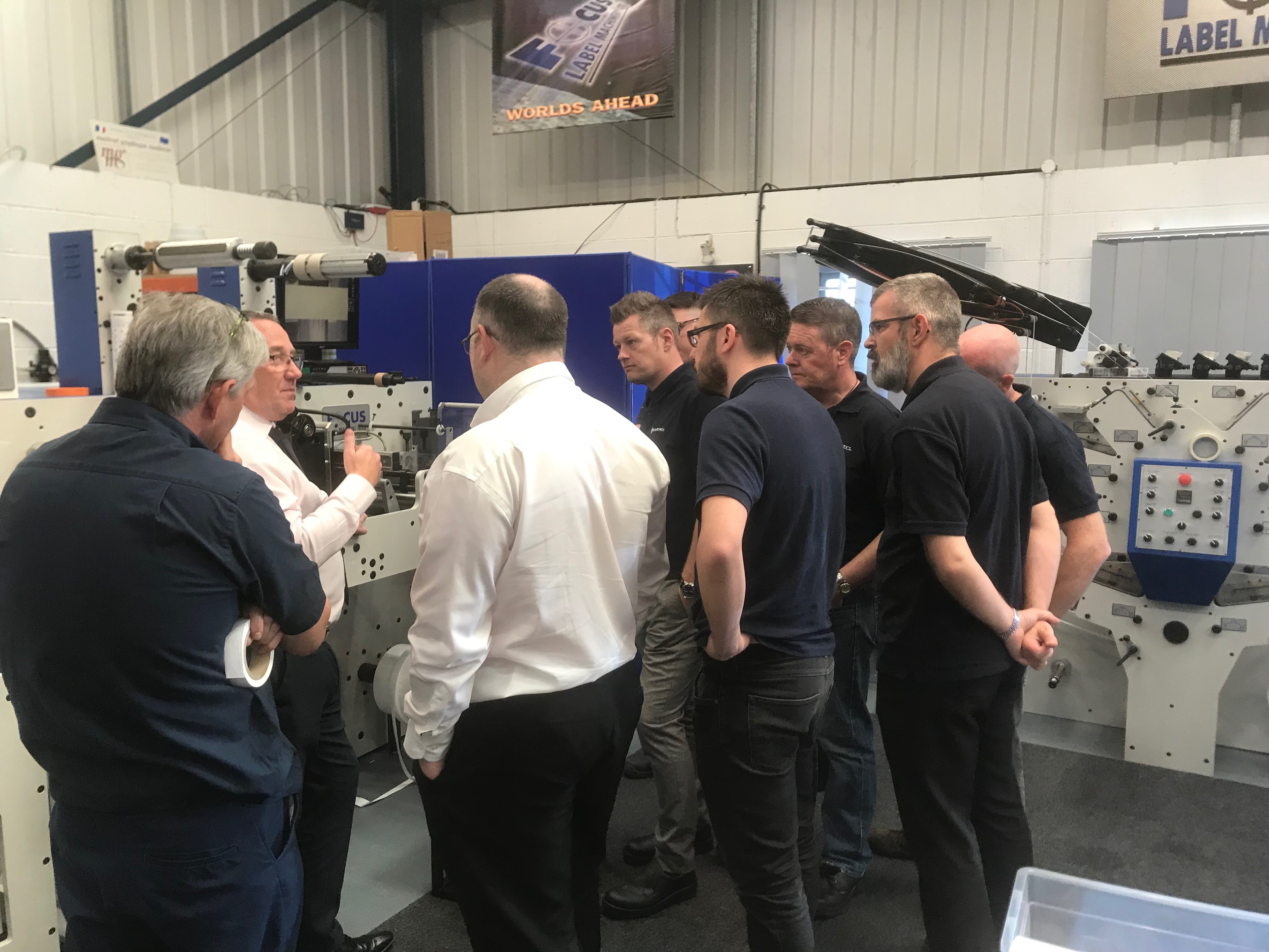 Focus Label Machinery provides expert print training to RotoMetrics ...