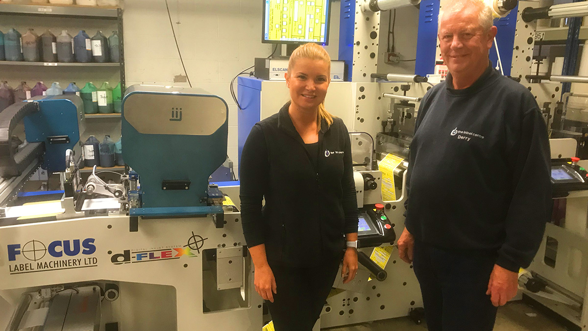 The Label Centre installs Focus Dflex press | Labels & Labeling