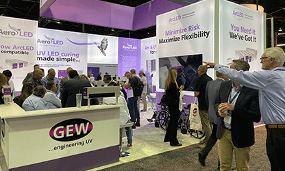 GEW highlights successful return to Labelexpo Americas | Labels & Labeling
