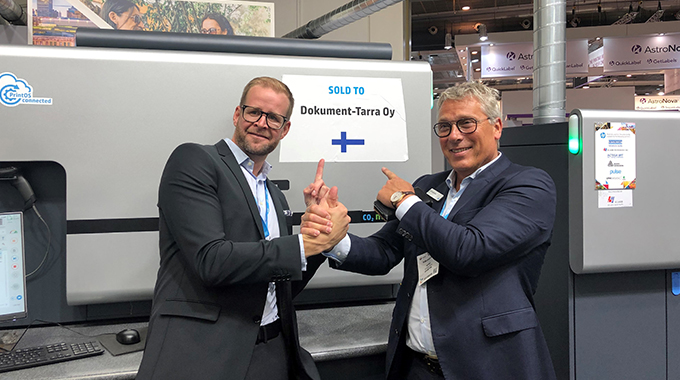 Dokument-Tarra Oy invests in Finland’s first HP Indigo 6900 | Labels ...
