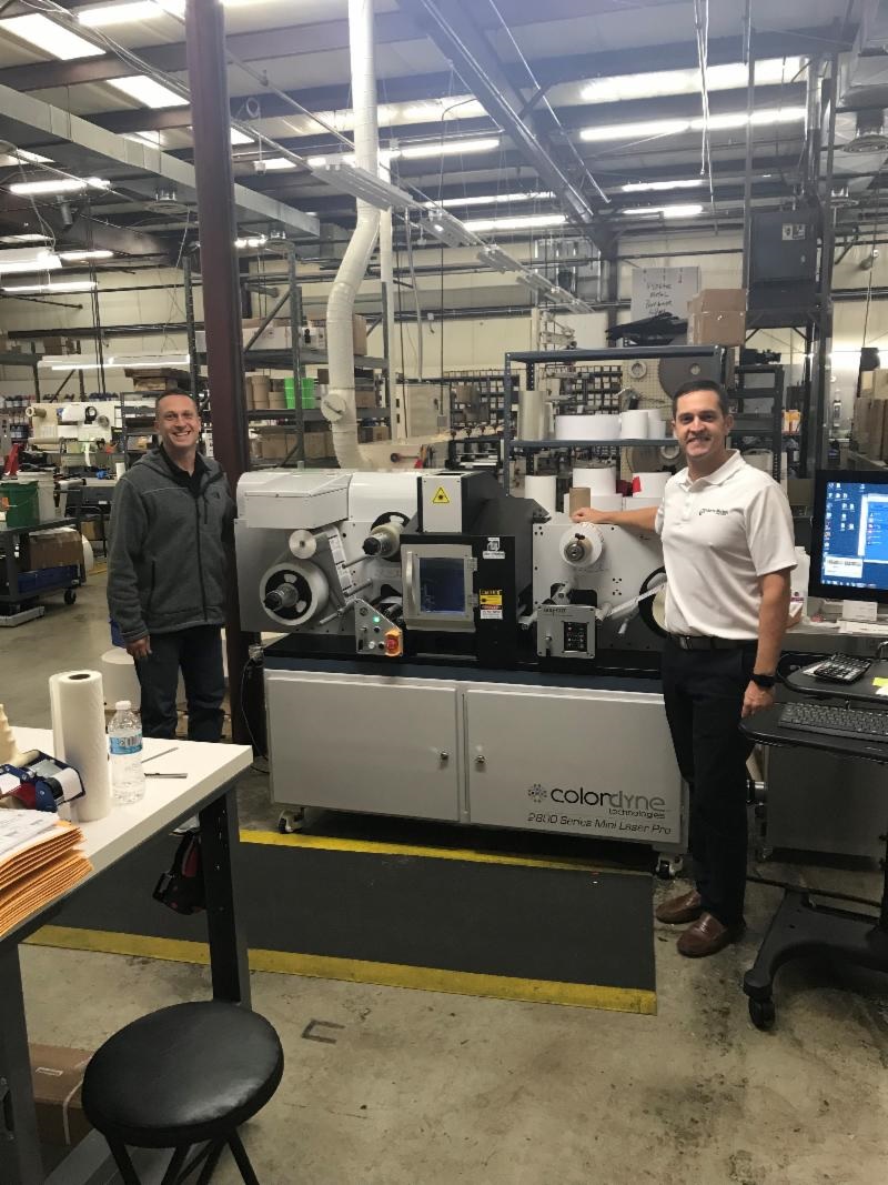 Liberty Marking installs first Colordyne 2800 series Mini Laser Pro ...