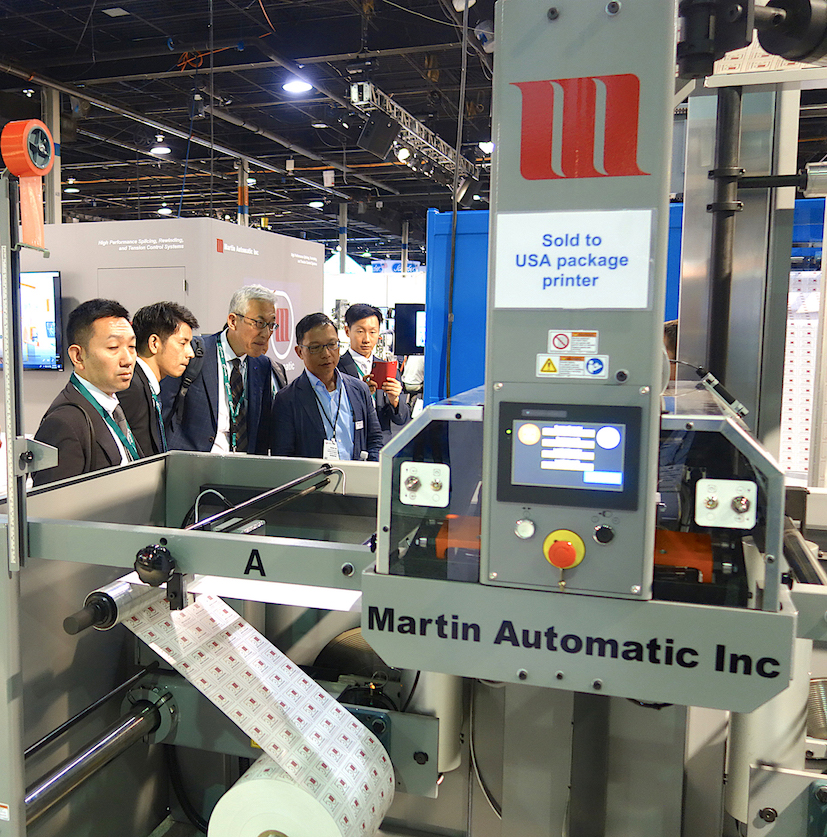 Martin Automatic sells new space-saving splicer at Labelexpo Americas ...