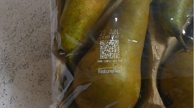 Laser coding for compostable Natureflex films | Labels & Labeling