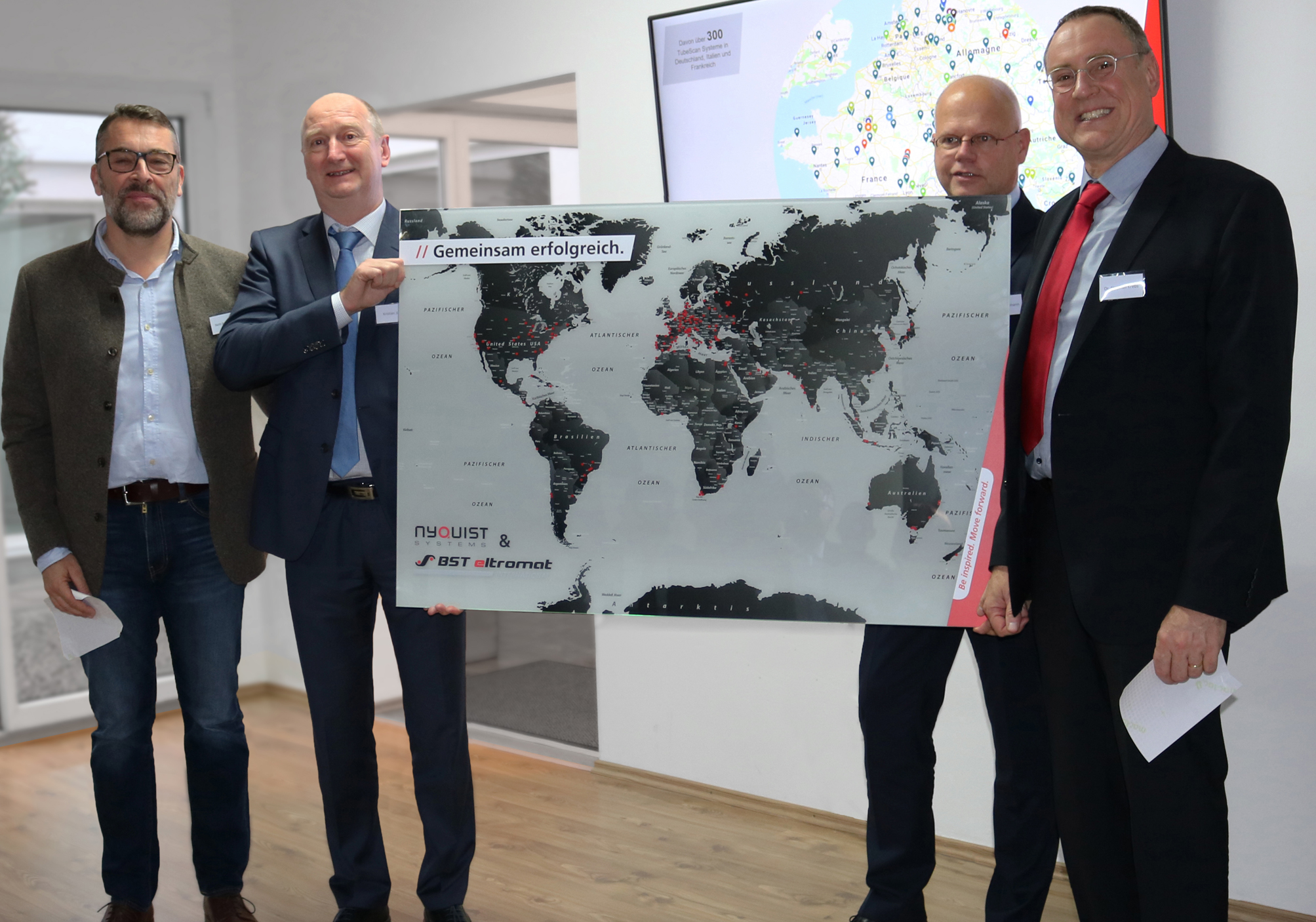 Nyquist Systems and BST eltromat celebrate 1,000th TubeScan system ...