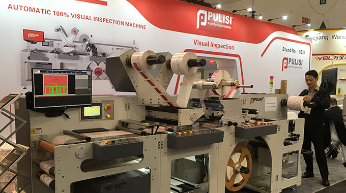Pulisi debuts inspection rewinder at Labelexpo Europe | Labels & Labeling