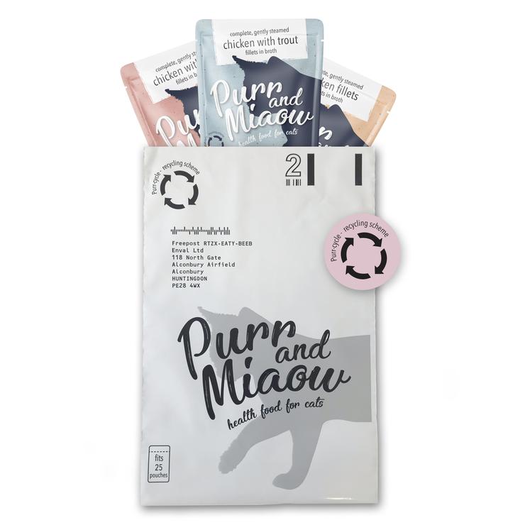 Purr & Miaow launches Purr-cycle in partnership with Enval | Labels ...