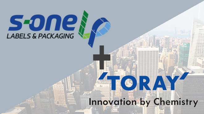 S-OneLP partners with Toray Plastics (America) | Labels & Labeling