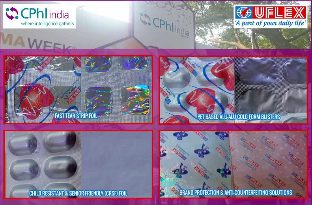 Uflex launches new products for pharma packaging | Labels & Labeling