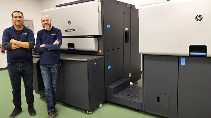 SinaLite installs HP Indigo 6900 | Labels & Labeling