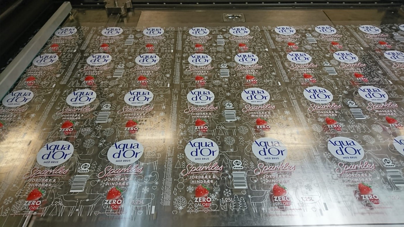 Variable design software delivers holiday edition for Danone flavored ...