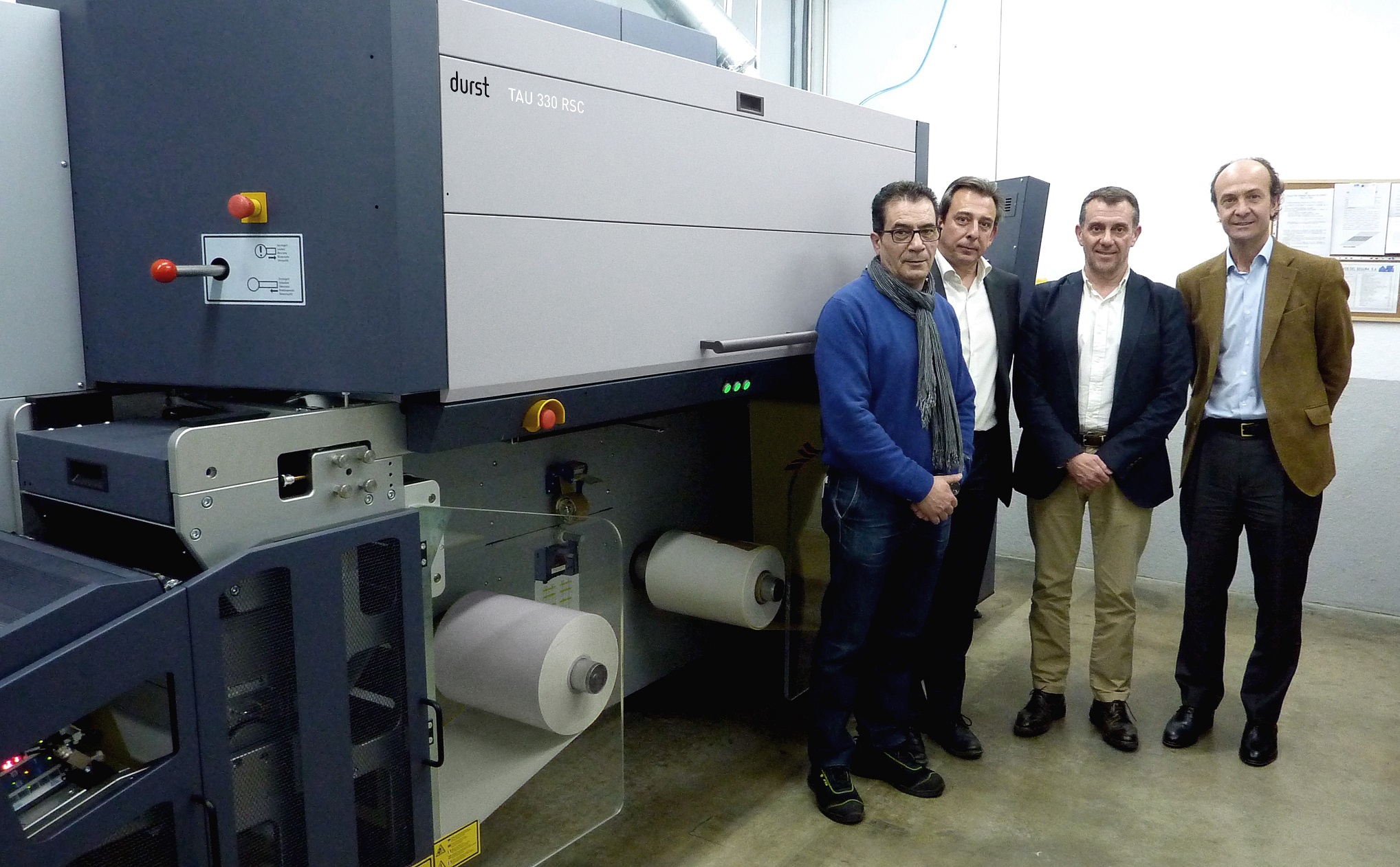 Adhesivos del Segura installs Durst Tau 330 RSC | Labels & Labeling