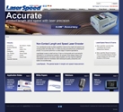 New LaserSpeed non-contact measurement website | Labels & Labeling